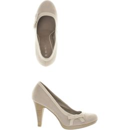 Marco Tozzi Damen Pumps, beige, Gr. 38