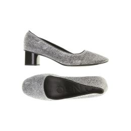 Mango Damen Pumps, silber, Gr. 36