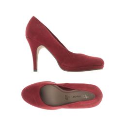 Tamaris Damen Pumps, rot, Gr. 37