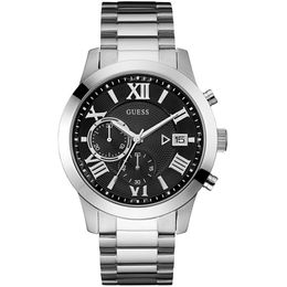 Guess Uhr Herren Gr&ouml;&szlig;e One Size schwarz / silber