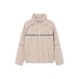 OAK25 Teddy Fleecejacke 'Everyday Fleece' Damen Gr&ouml;&szlig;e S sand