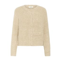 Soaked in Luxury Strickjacke 'Babbette' Damen Gr&ouml;&szlig;e L beige