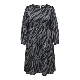 Only Carmakoma Kleid 'CARZorra' Damen Gr&ouml;&szlig;e 48 grau / schwarz Sommerkleid