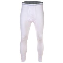 Bugatti Lange Unterhose Herren Gr&ouml;&szlig;e XXXL silber / wei&szlig;