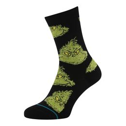 Stance Socken 'Mean One' Damen Gr&ouml;&szlig;e 35/37.5 gelb / neongr&uuml;n / schwarz