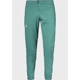 Schöffel Outdoorhose SCHÖFFEL "Pants Arosa M" Gr. 52, Normalgrößen, grün (6755, grün), Oberstoff: 95% Nylon 5% Elasthan Oberstoff Einsatz: 80% Nylon 20% Elasthan, Hosen