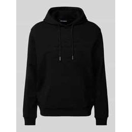 K by KARL LAGERFELD Hoodie mit Label-Stitching