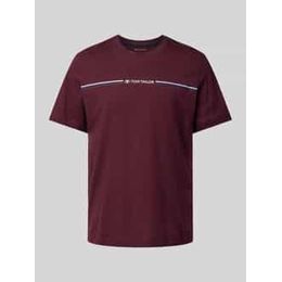 Tom Tailor Regular Fit T-Shirt aus reiner Baumwolle