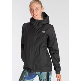 Regenjacke The North Face "QUEST", Damen, Gr. M (36), schwarz, Obermaterial: 100% Polyester. Futter: 100% Polyester, sportlich, hoch geschlossener Ausschnitt, Jacken, Wasserdicht & Winddicht & Atmungsaktiv