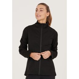 Laufjacke Endurance "Kommy", Damen, Gr. 38, schwarz, 100% Polyester, unifarben, casual, normal, ohne Ausschnitt, Langarm, Jacken, mit 4 Wege- Stretch