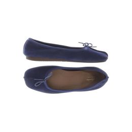 Clarks Damen Ballerinas, blau, Gr. 39