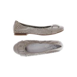 Rieker Damen Ballerinas, grau, Gr. 41