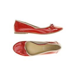 Tamaris Damen Ballerinas, rot, Gr. 38