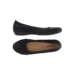 Gabor Damen Ballerinas, schwarz, Gr. 5.5