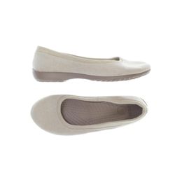 Crocs Damen Ballerinas, beige, Gr. 11