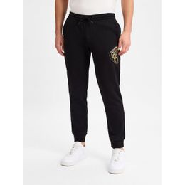 Armani Exchange Jogginghose Herren Baumwolle, schwarz