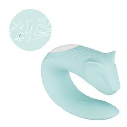 EIS Paarvibrator Gepard aus Silikon, 8 cm