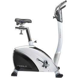 Ergometer Finnlo BY HAMMER "Exum III", silber (anthrazit, silberfarben), FahrradtrainerB:55cm H:102cm L:125cm, Schwungmasse ca. 8 kg, B:55cm H:102cm L:125cm