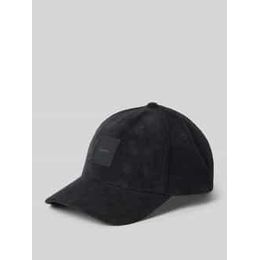 Calvin Klein Basecap aus Cord mit Label-Patch