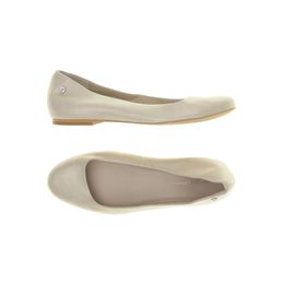 Marc O'Polo Marc O Polo Damen Ballerinas, beige, Gr. 5