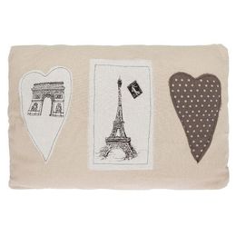 MyFlair Paris Kissen "Paris Love"