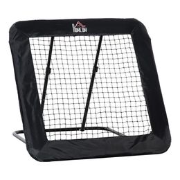 HOMCOM Fußball Rebounder klappbar Kickback Tor Rückprallwand Netz für Baseball Basketball Volleyball Verste