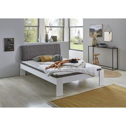 Relita Futonbett Lian, LF 140 x 200 cm, inkl. Polsterkopfteil Besa und Rolllattenrost