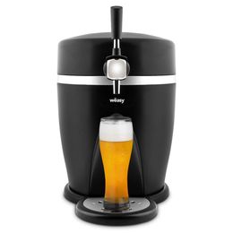 WEASY Wëasy Bierzapfanlage PINT568, Kompatibel mit 5L Fässern, 60W, 3°C bis 6°C, Integriertes Kühlsystem,