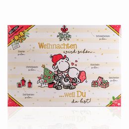 accentra Adventskalender SHEEPWORLD in Box, Motiv: Weihnachten wird schön...