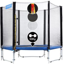 Casaria Monzana Trampolin Komplett-Set - Ø 183cm