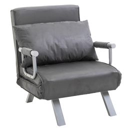 HOMCOM Schlafsofa mit Armlehne