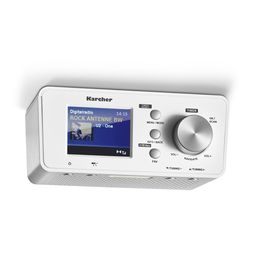 Kärcher RA 2035D Unterbauradio mit DAB+ / UKW-Radio (je 20 Senderspeicher) & Bluetooth