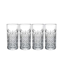 Mäser Serie Timeless, 4 teiliges Longdrinkbecher Set, 29,5 cl