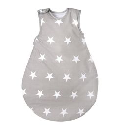 Roba Schlafsack, 70cm, ganzjahres Babyschlafsack, atmungsaktive Baumwolle, Kollektion 'Little Stars'