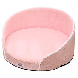 DEAR DARLING DD-02PIS Orthopädisches Luxus Katzen- u. Hundebett Pink Gr. S 40x40cm mit Memory Schaum