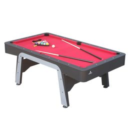 Cougar Arch Pro Billardtisch Schwarz/Rot