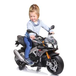 JAMARA-460588-Ride-on Aprilia Tuono V4 1100 RR schwarz 12V