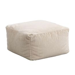 Home Deluxe Sitzsack Hocker COZY - Beige