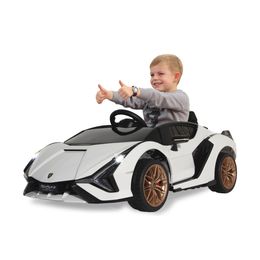 JAMARA-460637-Ride-on Lamborghini Sián weiß 12V