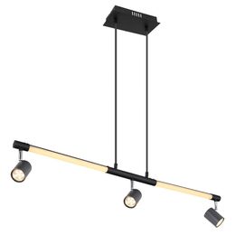 Globo Lighting - HL - Hängeleuchte Metall schwarz matt, LED