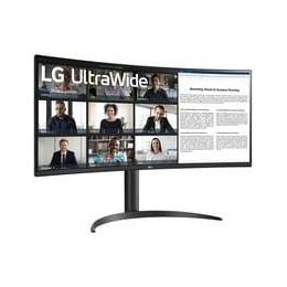 LG 34WR55QK-B, LED-Monitor 86.4 cm (34 Zoll), schwarz, WQHD, VA, USB-C, HDR10, 100Hz Panel