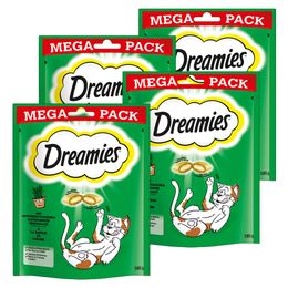 Pedigree DREAMIES Portionsbeutel Mega Pack mit Katzenminze Geschmack 180g