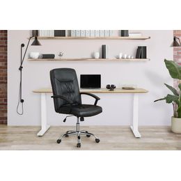 LIFA LIVING - ergonomischer Bürostuhl Schwarz