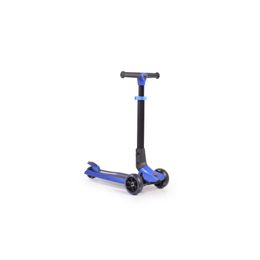 Byox Kinderroller Lamborghini 3 R&auml;der klappbar PU-R&auml;der ABEC-7 LED-R&auml;der Bremse blau