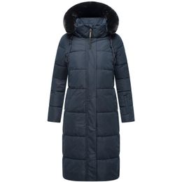 Navahoo Damen Winter Steppmantel Stepp Jacke Mantel Parka Mit Warm Kapuze & Recyceltes Obermaterial Blitzliebe
