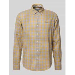 Pepe Jeans Regular Fit Freizeithemd mit Button-Down-Kragen Modell 'ARCHIE'