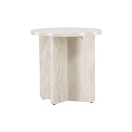 ebuy24 - lesund Ecktisch Ø50 cm beige.