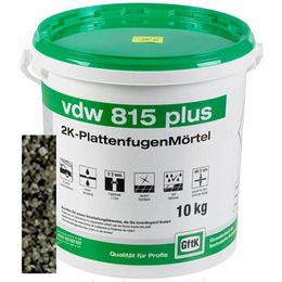 VDW 815 plus 2K-Fugenmörtel Steingrau, 10 Kg