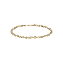 Armkette Firetti "Schmuck Geschenk Gold 585 Armschmuck Armband Goldarmband Singapur" Gr. 19, gold (gelbgoldfarben), Armbänder, Damen, 19, Gelbgold 585