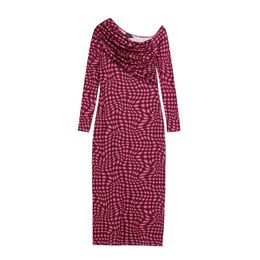 Desigual Kleid Damen Gr&ouml;&szlig;e 38 rot Winterkleid